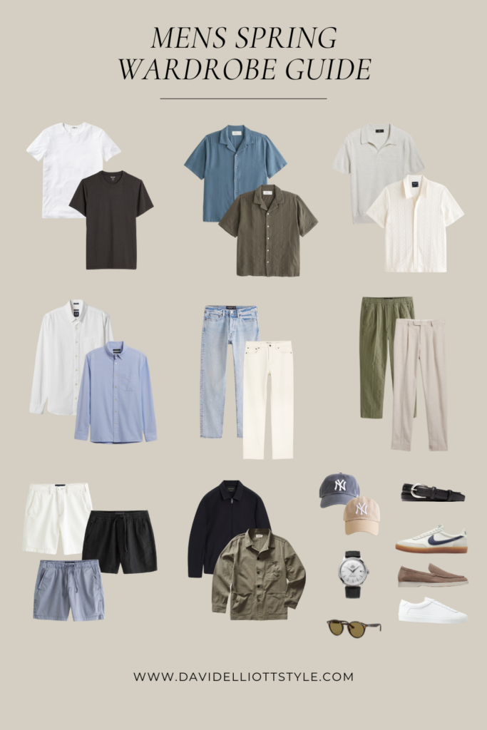 Spring & Summer Essentials: Men's Wardrobe Guide - davidelliottstyle.com