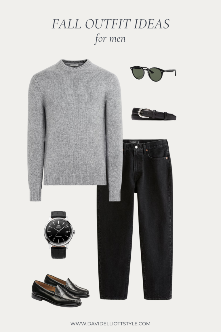 14 Fall Outfit Ideas for Men - davidelliottstyle.com
