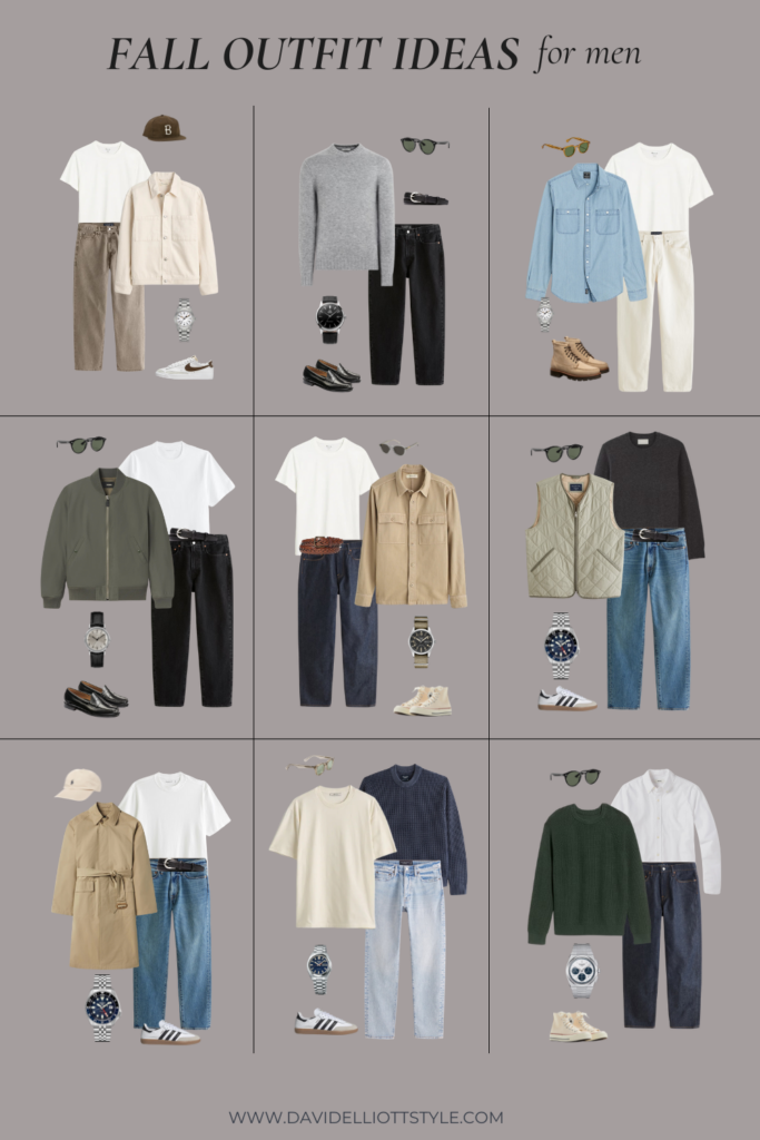 14 Fall Outfit Ideas for Men - davidelliottstyle.com
